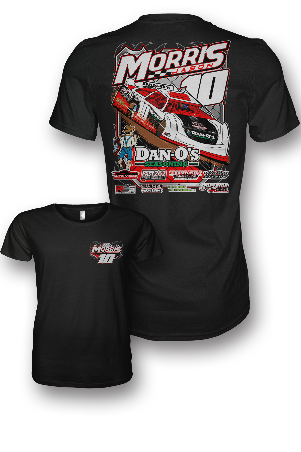 Red Bomb Graphics - Custom Dirt Track Racing T Shirts