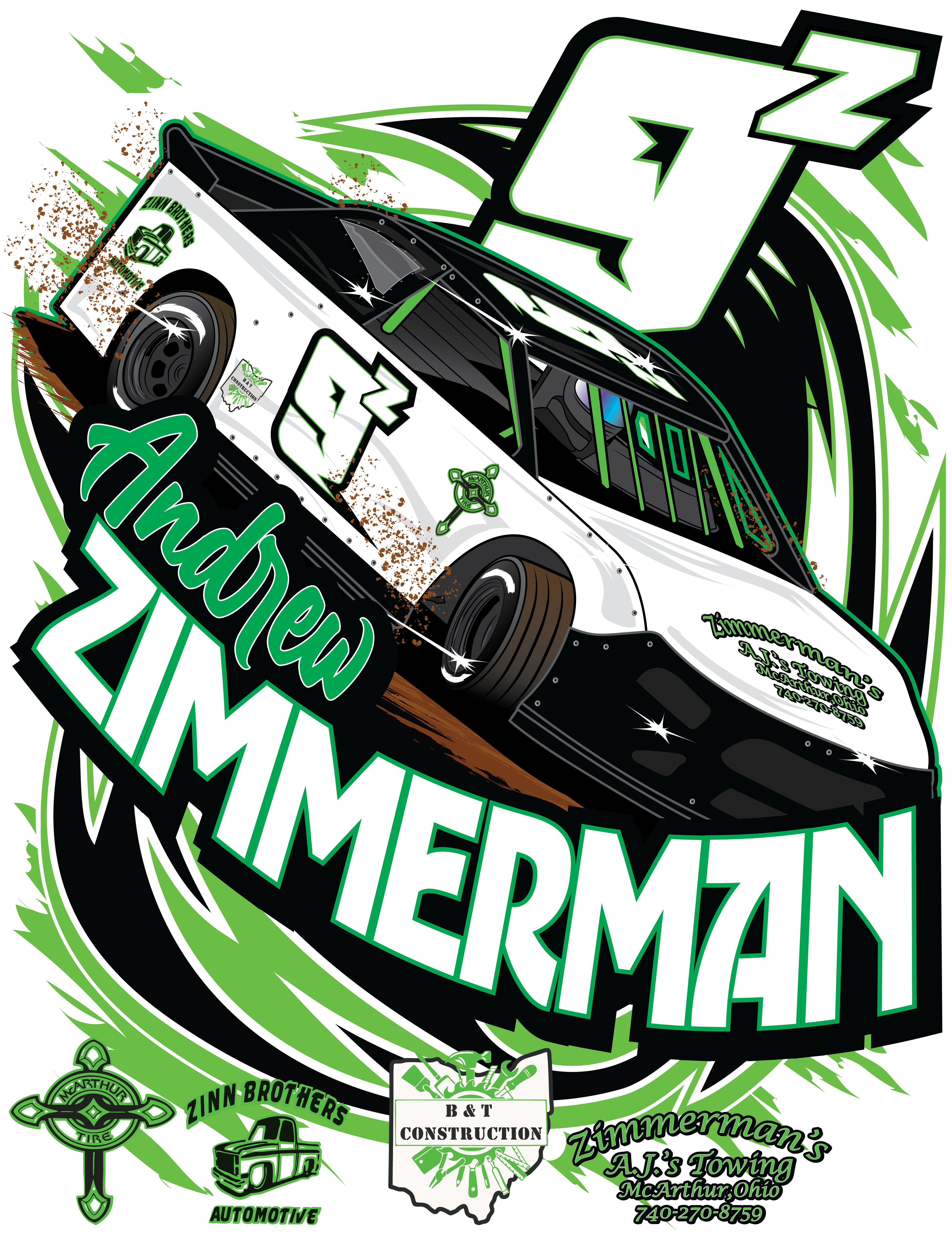 2025 Andrew Zimmerman – Red Bomb Graphics