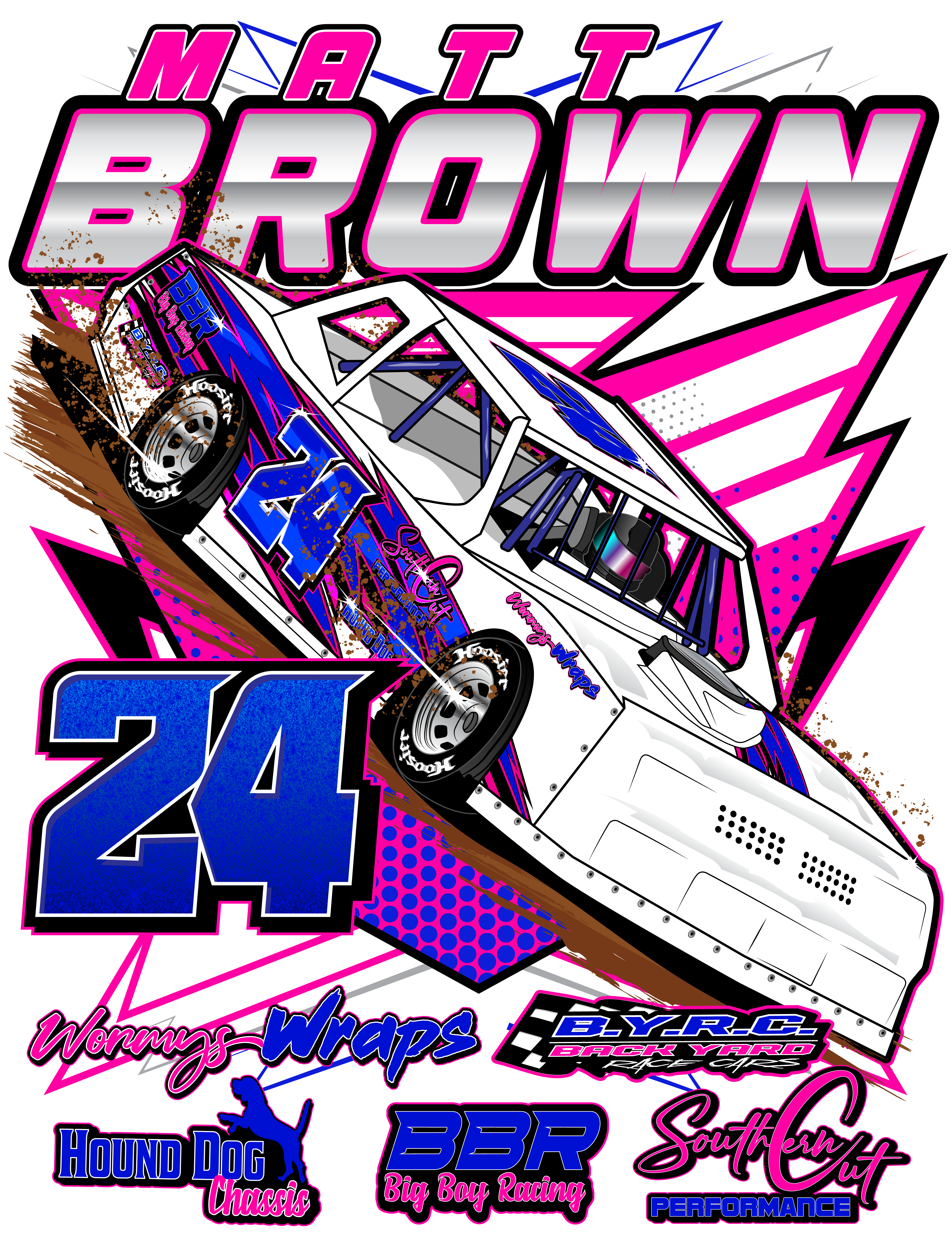 2025 Matt Brown – Red Bomb Graphics