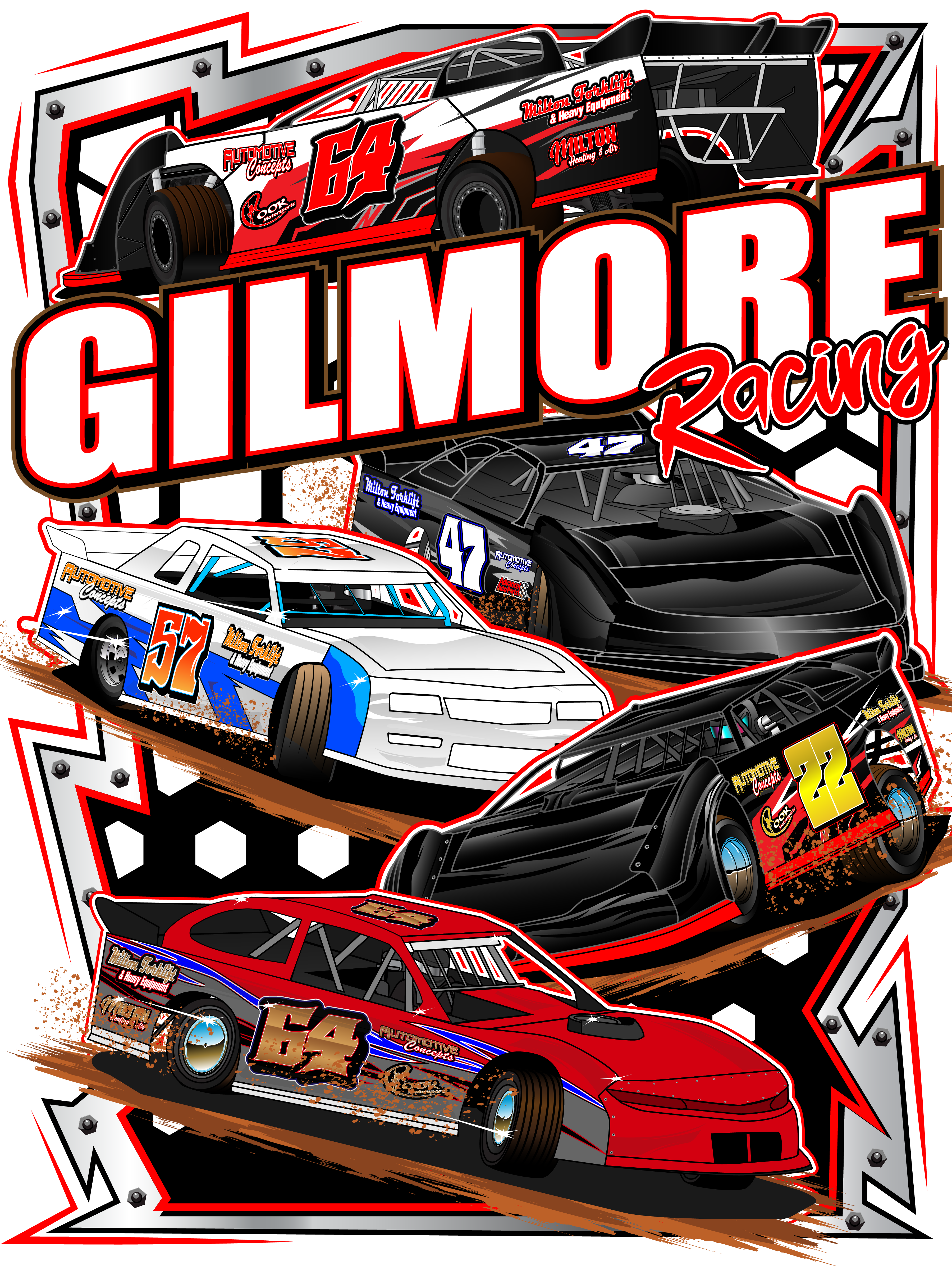 Gilmore Racing 2021 – Red Bomb Graphics